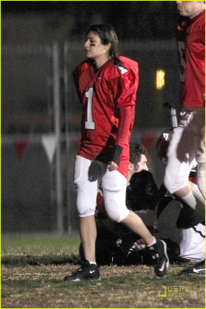 Lea Michele: Glee's Newest Football Player?: Photo 2502412 | Chord ...