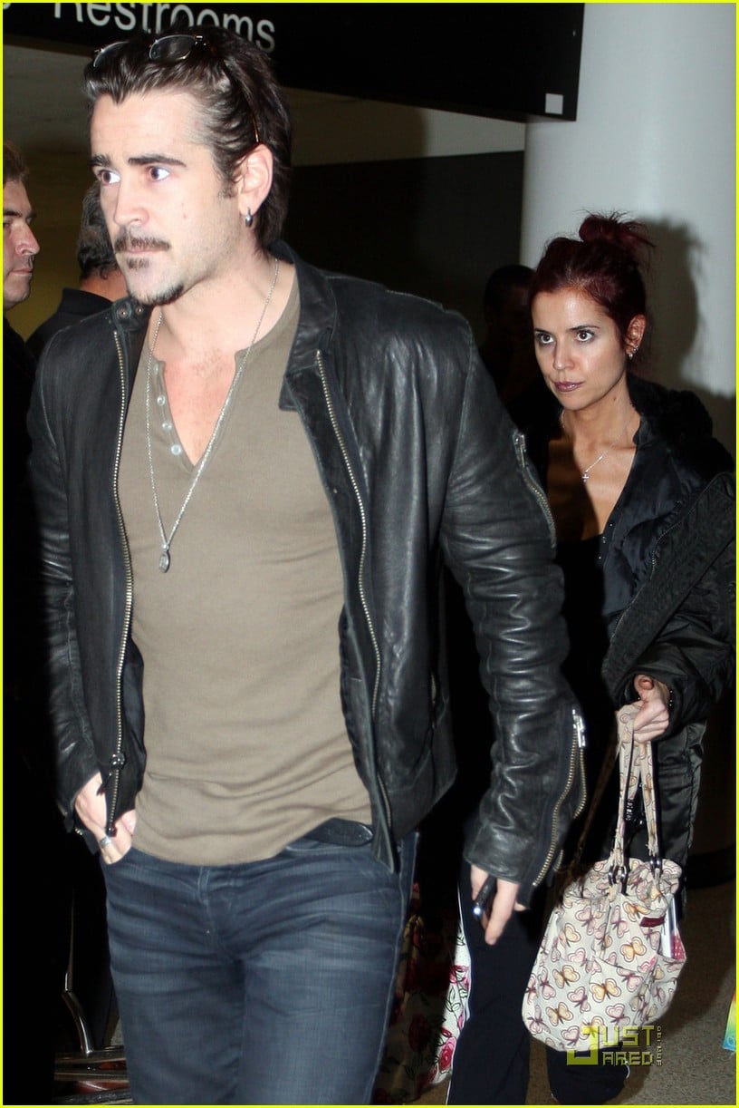 Colin Farrell: L.A. Arrival with Sis Claudine!: Photo 2509043 | Colin ...