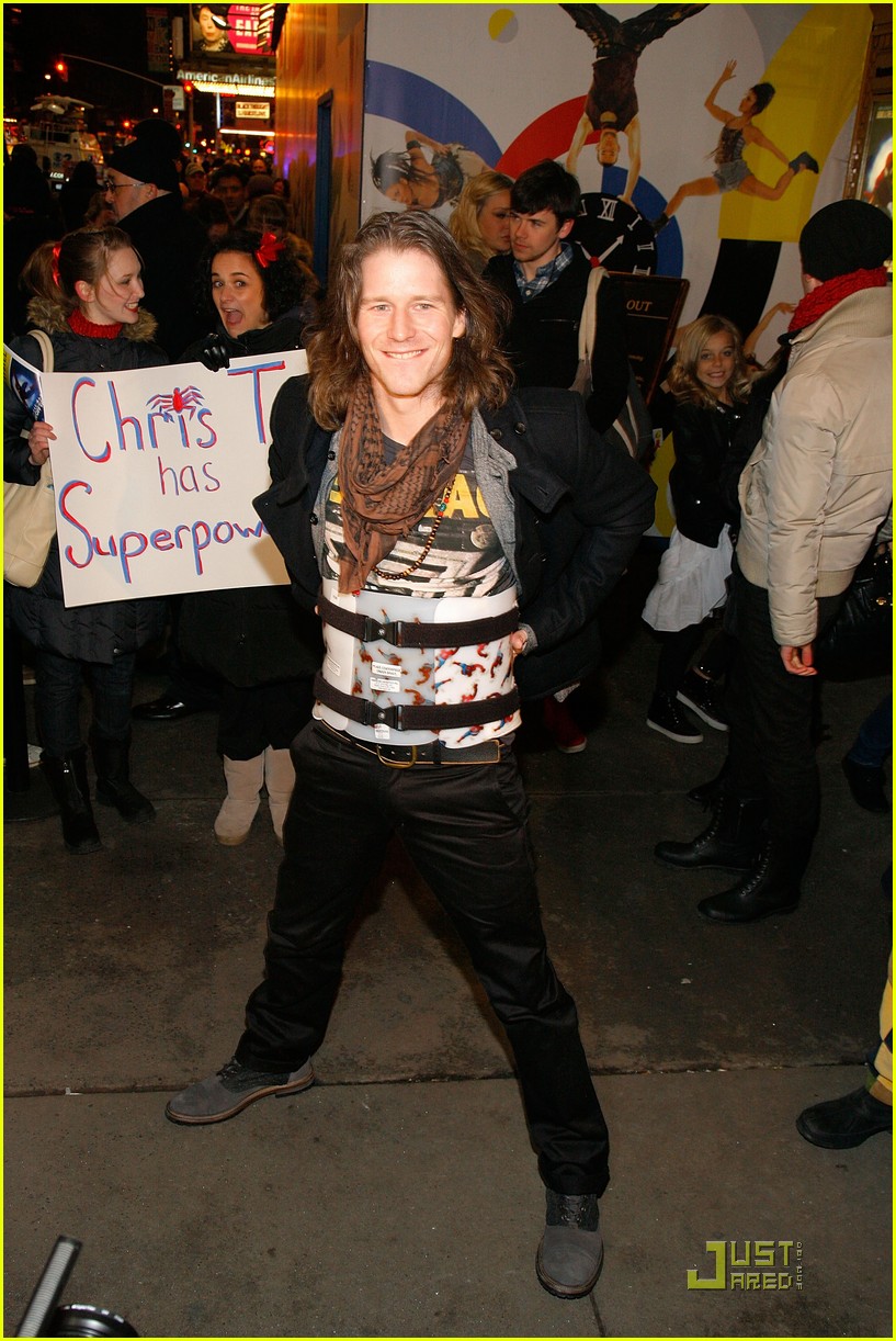 Spider-Man's Christopher Tierney Attends Performance: Photo 2509151 ...