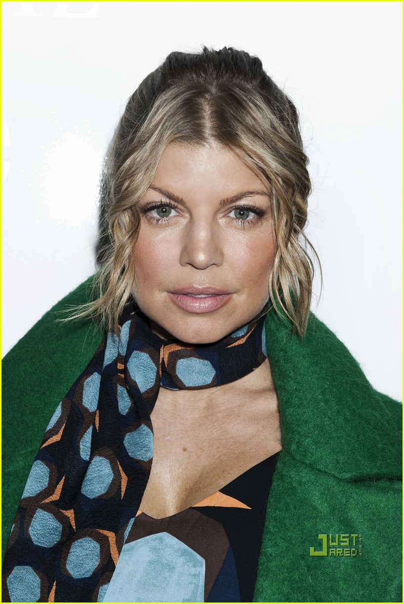Fergie: Front Row at Diane Von Furstenberg Fashion Show: Photo 2519691 ...