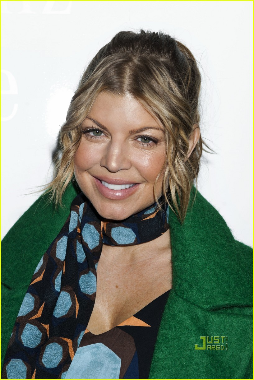 Fergie: Front Row at Diane Von Furstenberg Fashion Show: Photo 2519697 ...