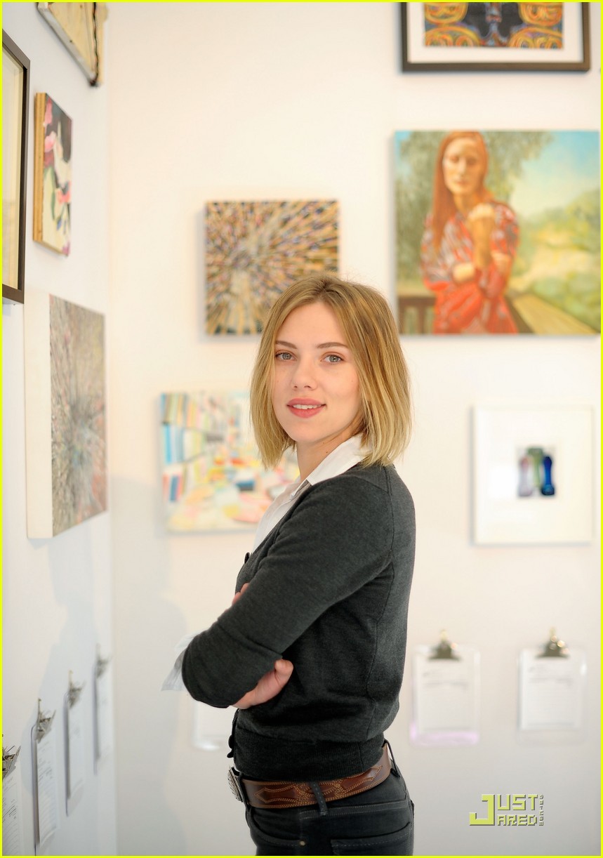 Scarlett Johansson: Pieces of Heaven Art Auction!: Photo 2522463 ...