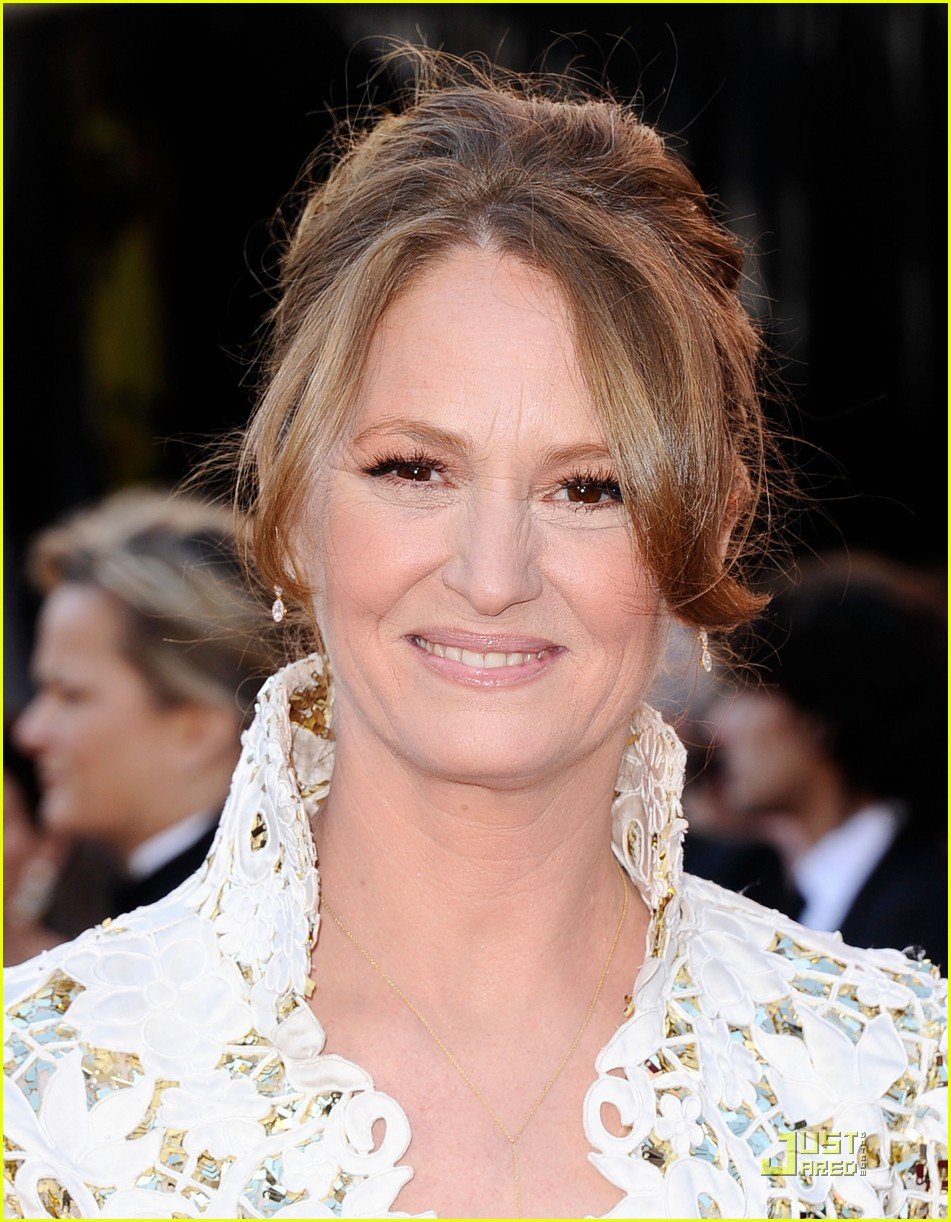 Mark Wahlberg & Christian Bale: Oscars 2011 with Melissa Leo: Photo ...