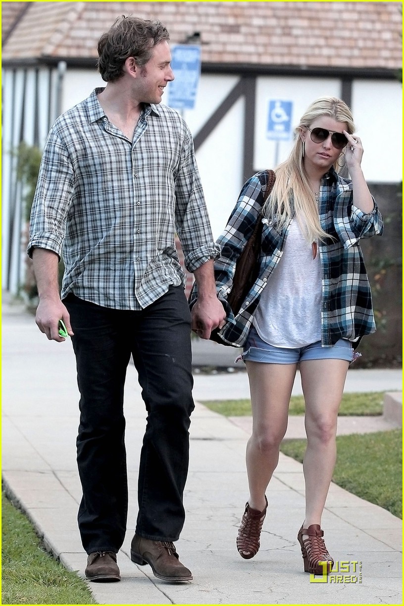 Jessica Simpson & Eric Johnson Munch On Lunch: Photo 2519616 | Eric ...