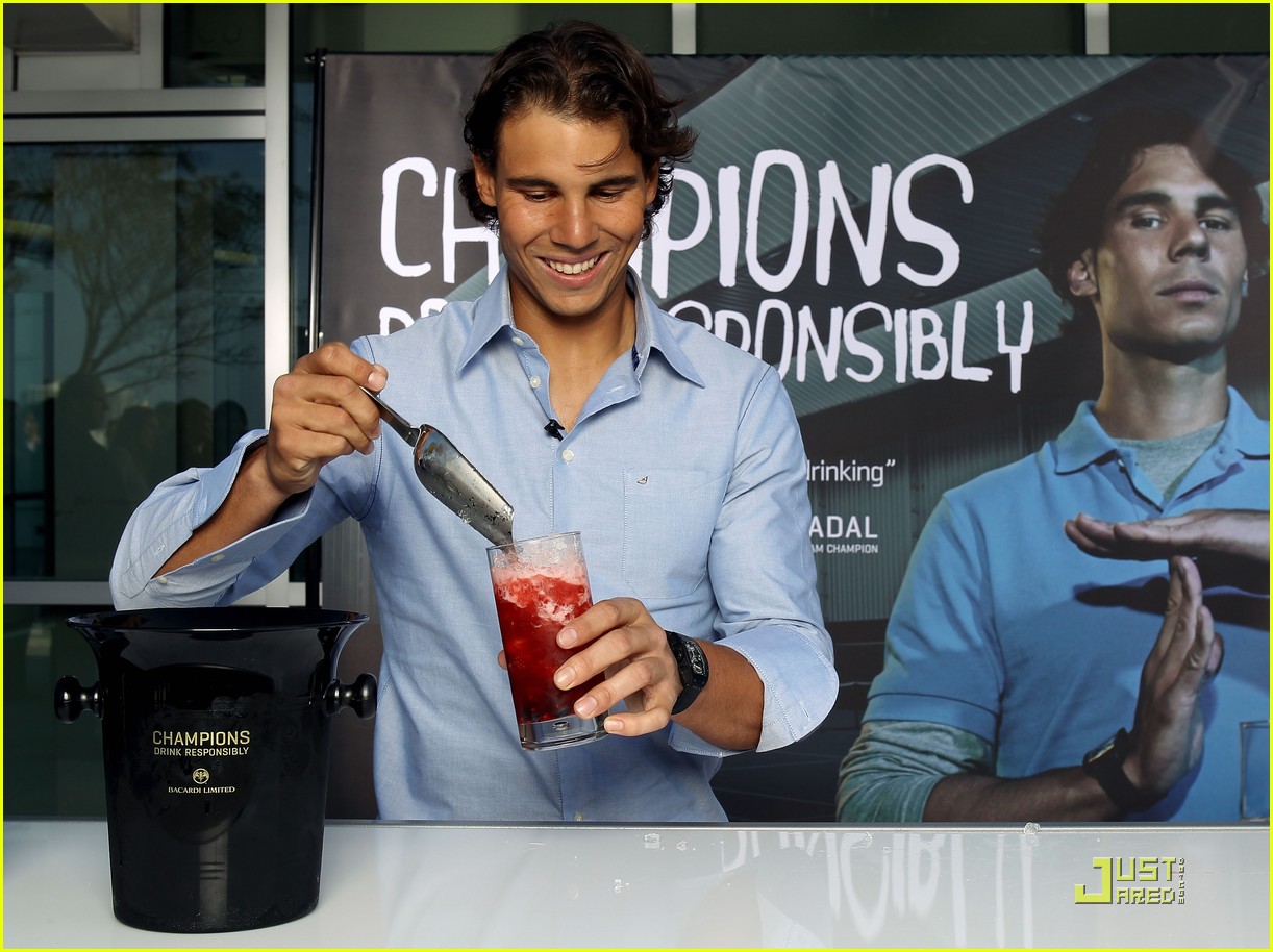 Rafael Nadal: Champions Drink Responsibly: Photo 2529755 | Rafael Nadal ...