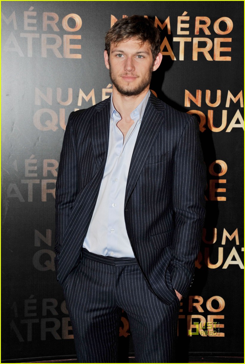 Alex Pettyfer: 'I Am Number Four' Paris Premiere with Teresa Palmer ...