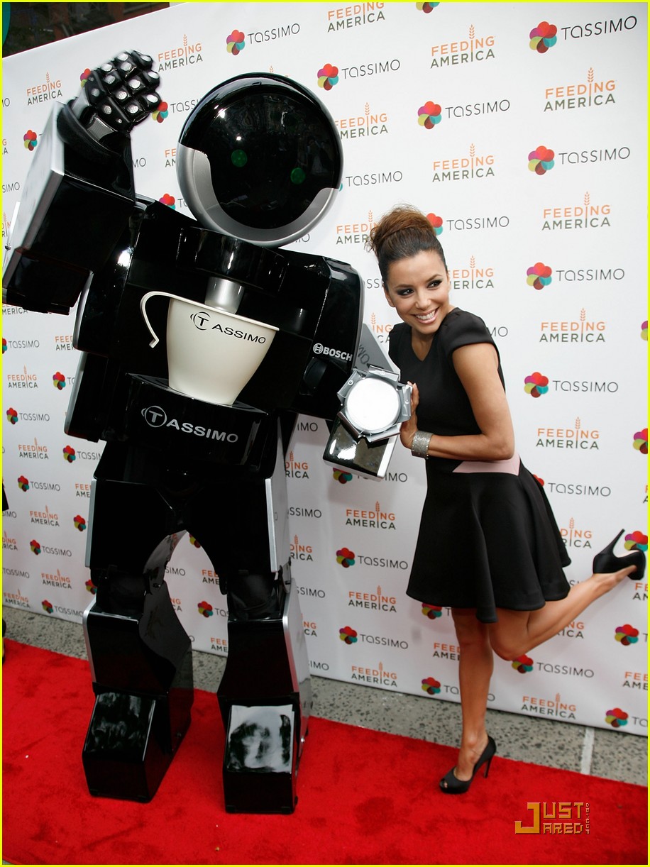 Eva Longoria: Tassimo Brewbot Cafe Opening!: Photo 2540987 | Eva ...