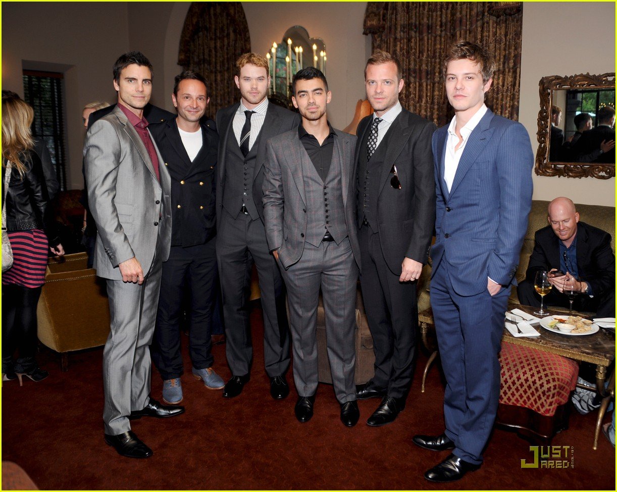 Kellan Lutz & Joe Jonas: Simon Spurr Private Dinner!: Photo 2542978 ...