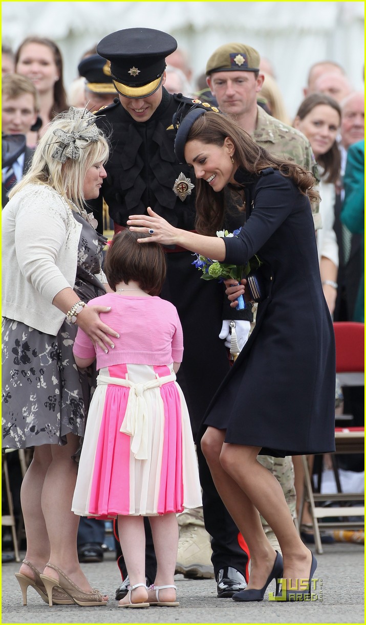 Prince William & Kate: Irish Guards Medal Ceremony: Photo 2555296 ...