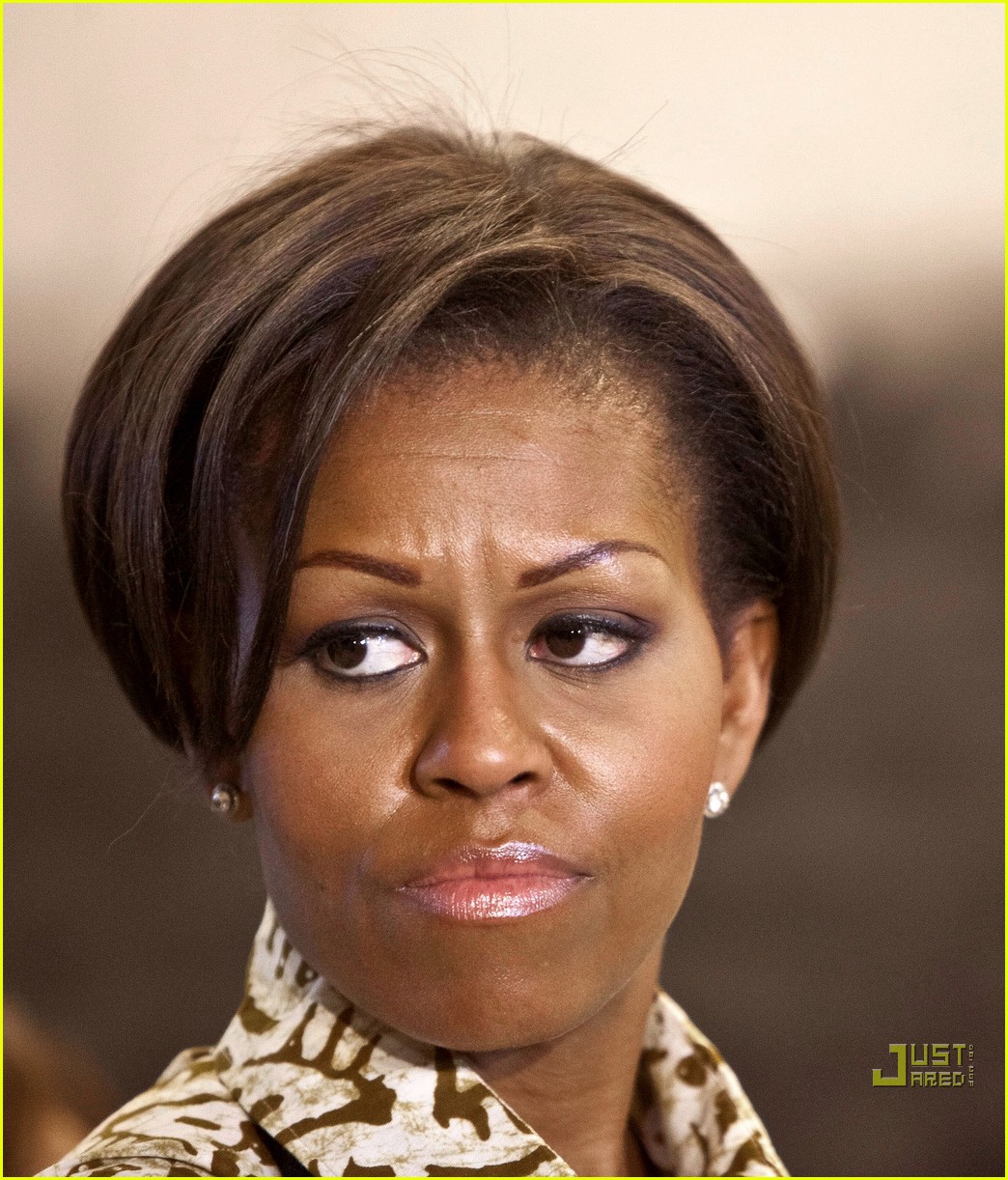 Michelle Obama: Push Up Power in South Africa!: Photo 2554859 ...