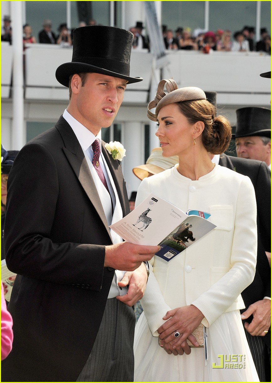 Photo: prince william kate middleton derby 06 | Photo 2549391 | Just ...