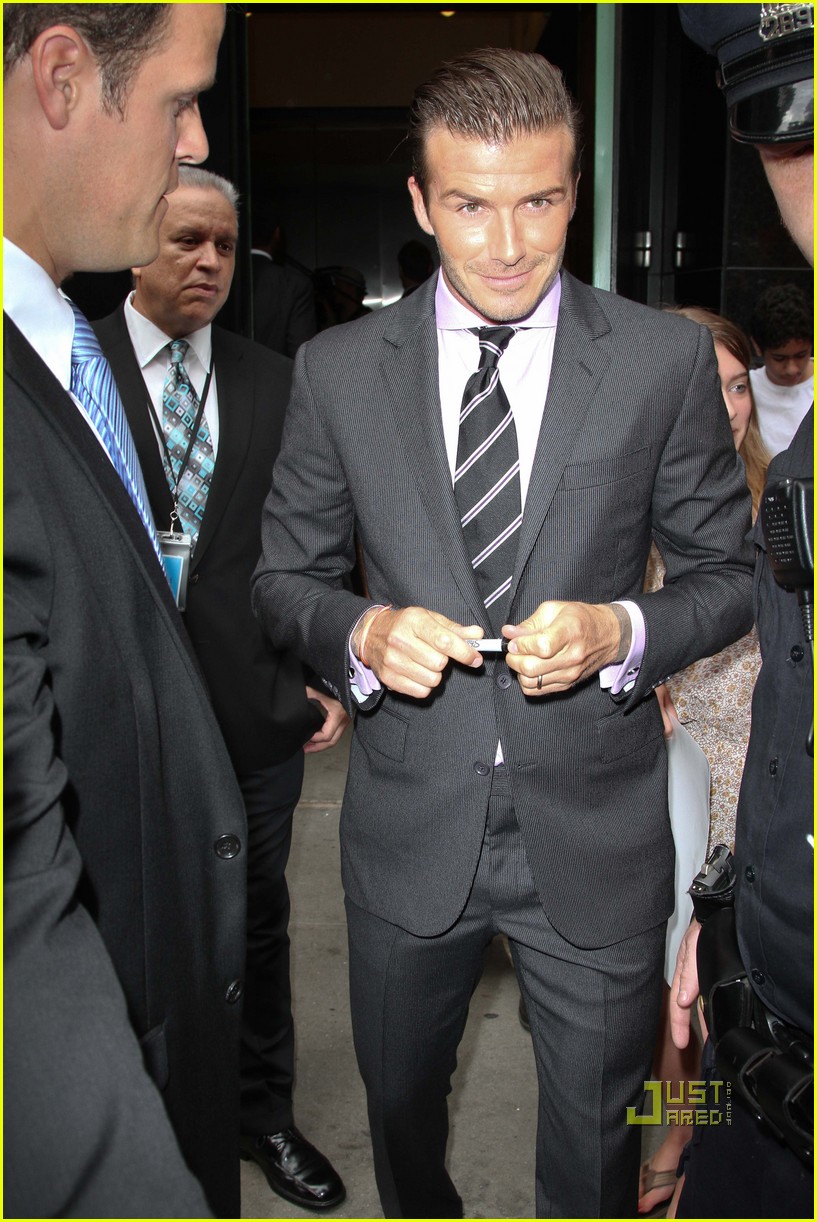 Photo: david beckham gma 03 | Photo 2563605 | Just Jared: Entertainment ...