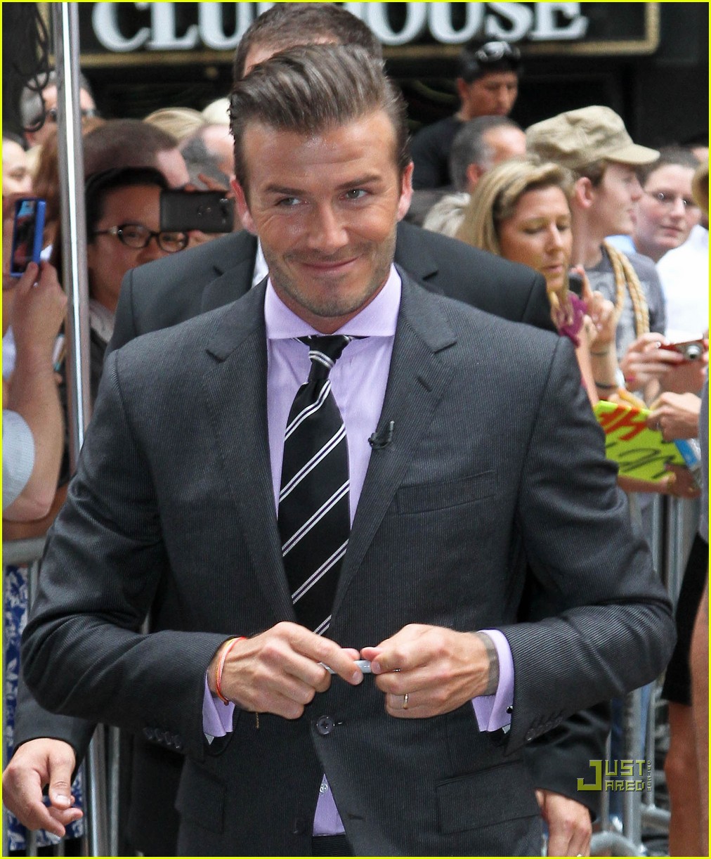 David Beckham: Good Morning America!: Photo 2563607 | David Beckham ...