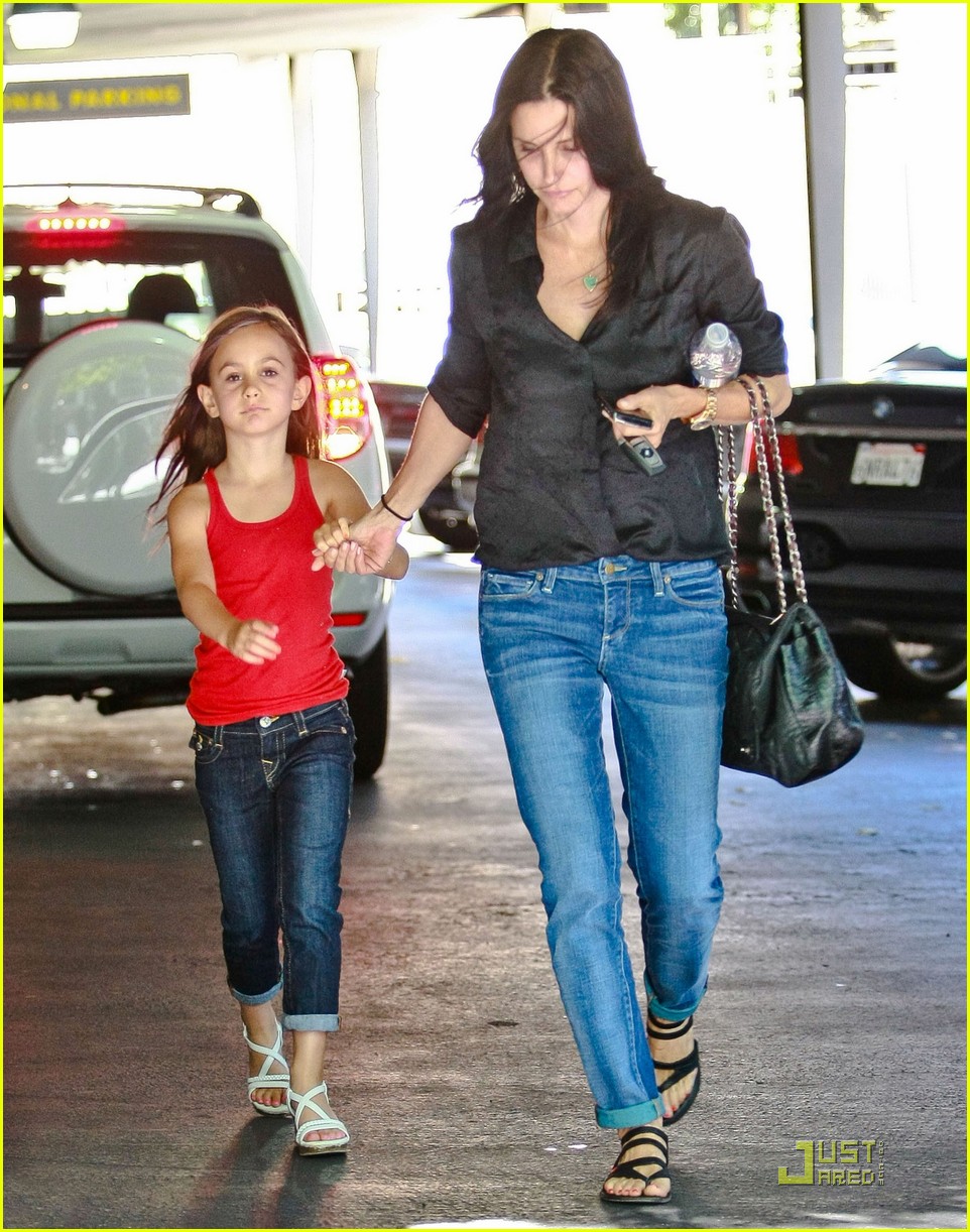 Courteney Cox: Coco Wears High Heels!: Photo 2556560 | Celebrity Babies ...