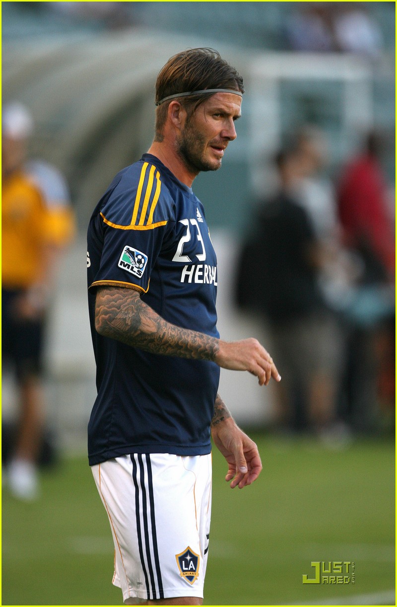 David Beckham: Galaxy Victory!: Photo 2570904 | 00 Photos | Just Jared ...