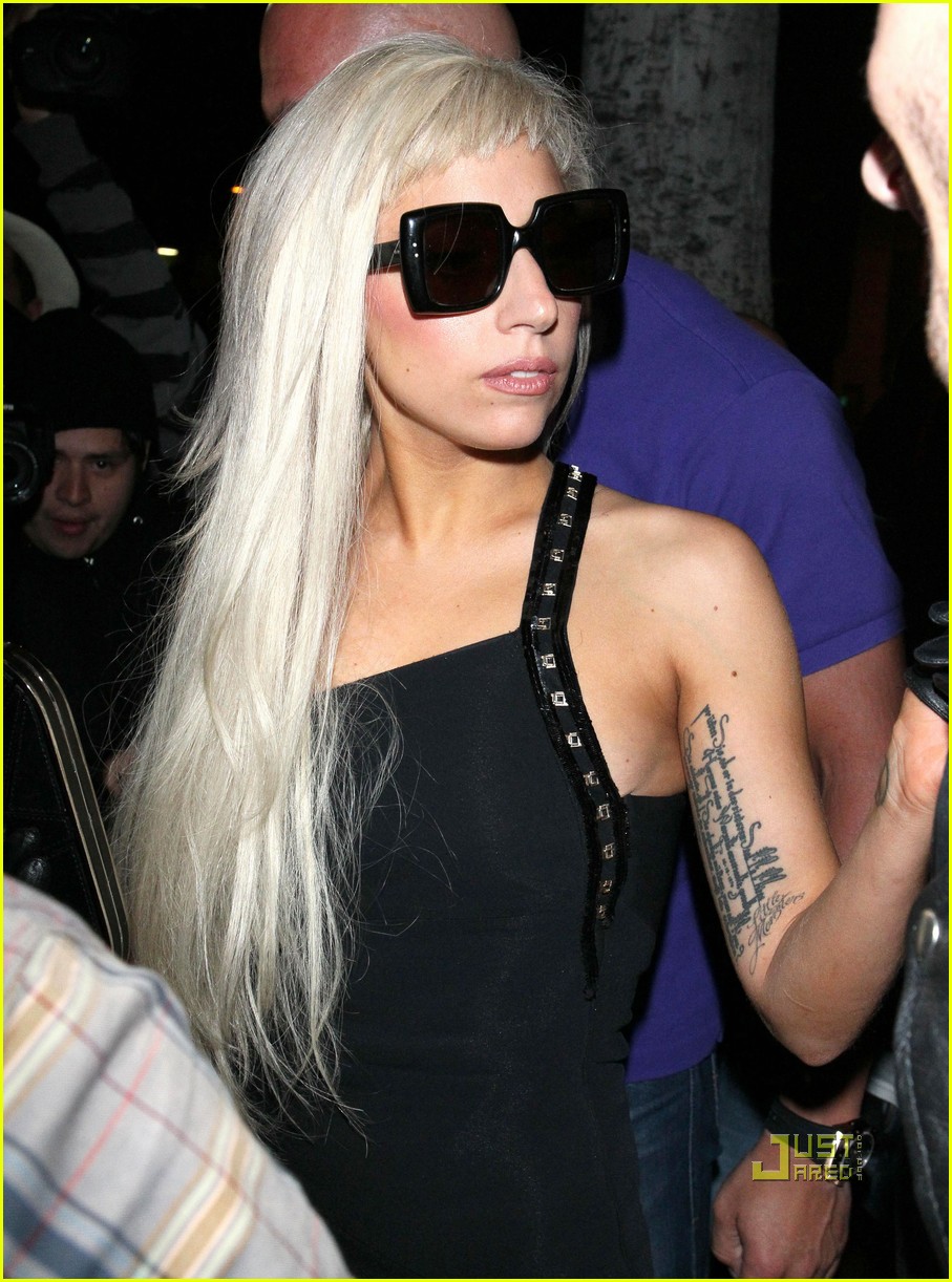 Photo: lady gaga sheer dress recording studio 17 | Photo 2569786 | Just ...