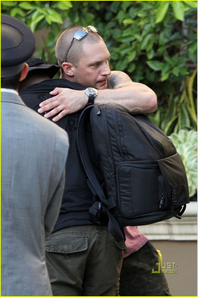 Tom Hardy: Grove with a Guy Friend!: Photo 2572378 | Tom Hardy Photos ...