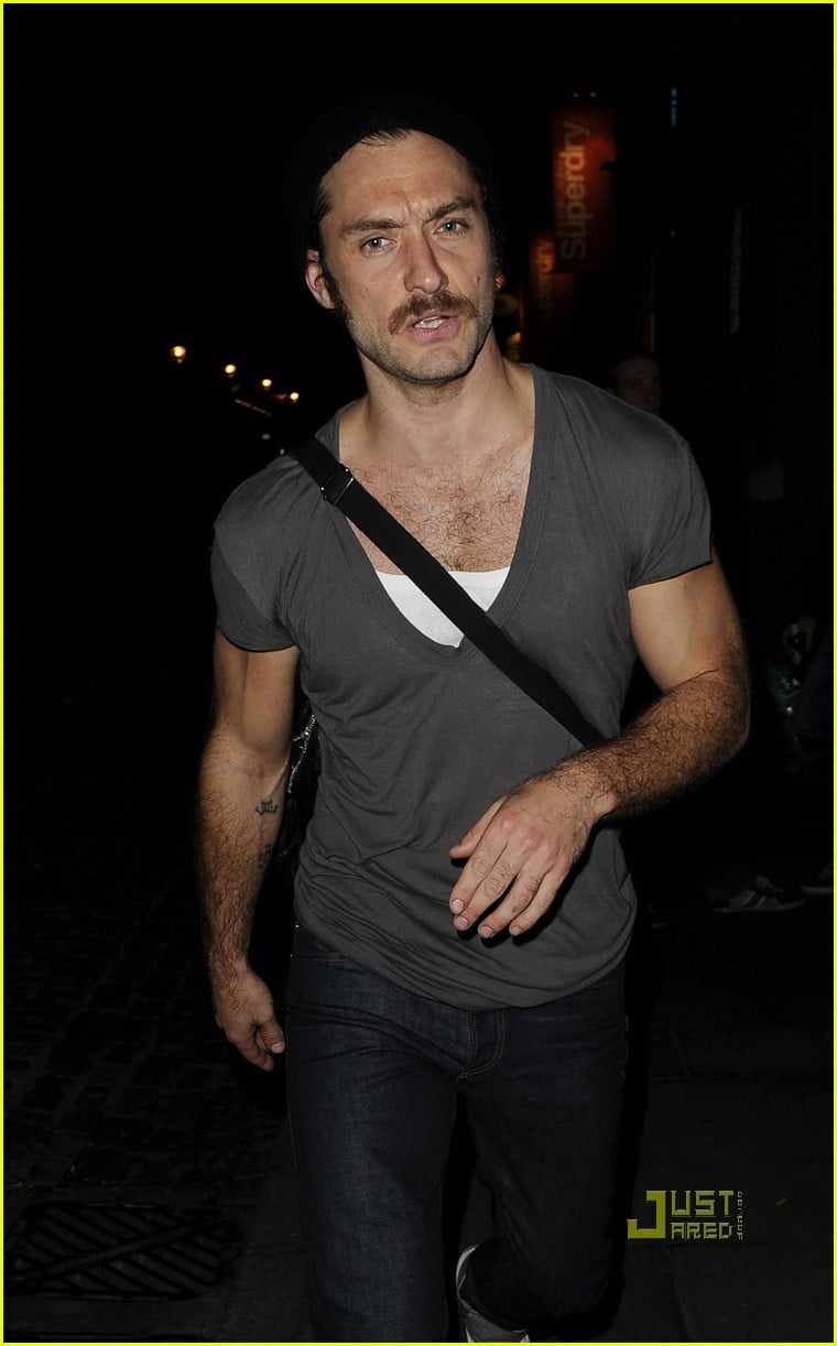 Photo: jude law mustache donmar warehouse anna christie 03 | Photo ...