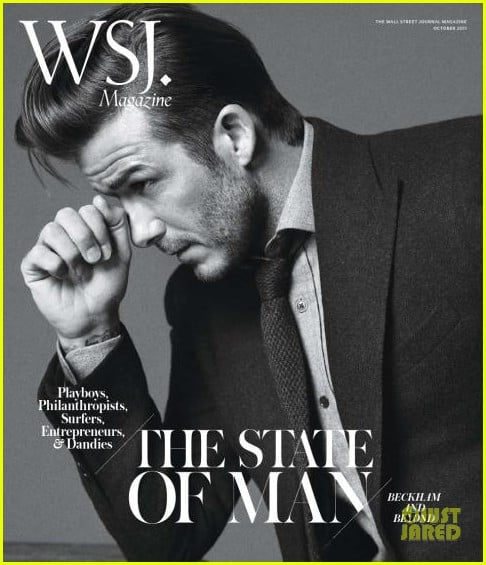 David Beckham Covers WSJ Magazine: Photo 2586083 | David Beckham ...
