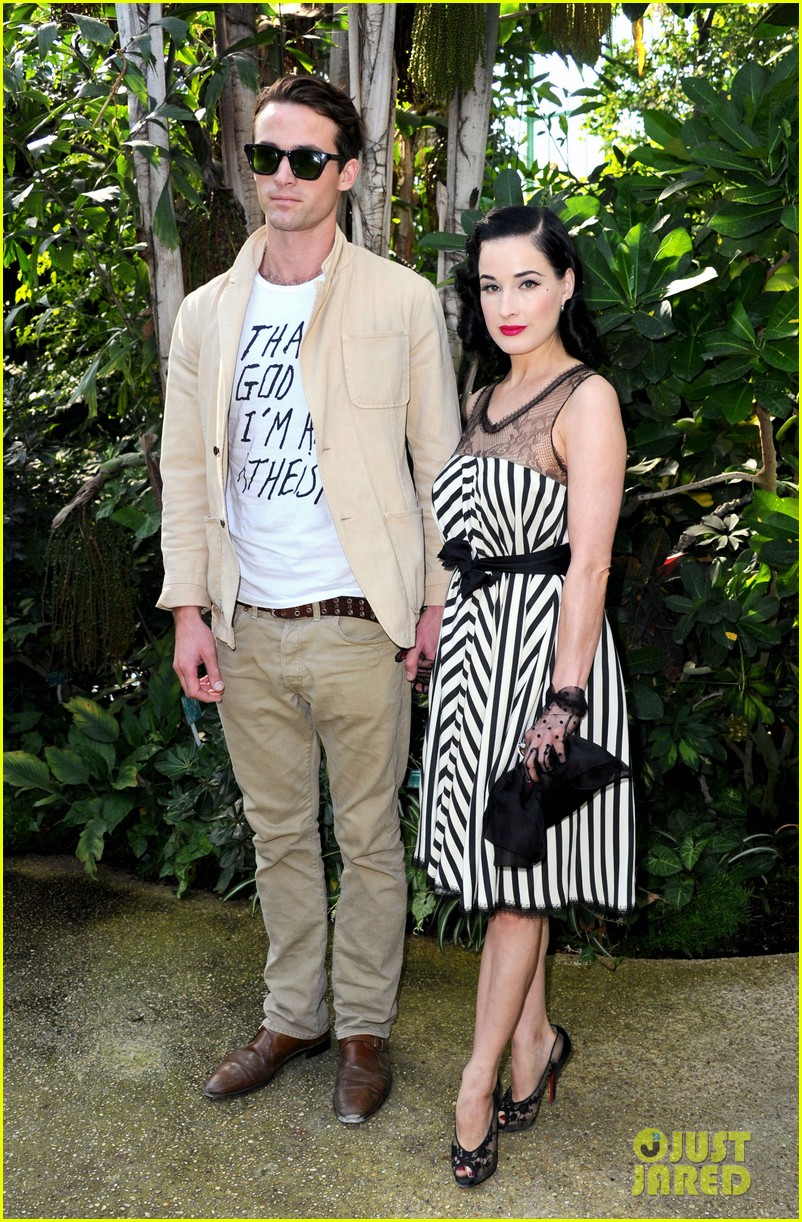 Dita Von Teese: Alexis Mabille Show at Paris Fashion Week!: Photo ...