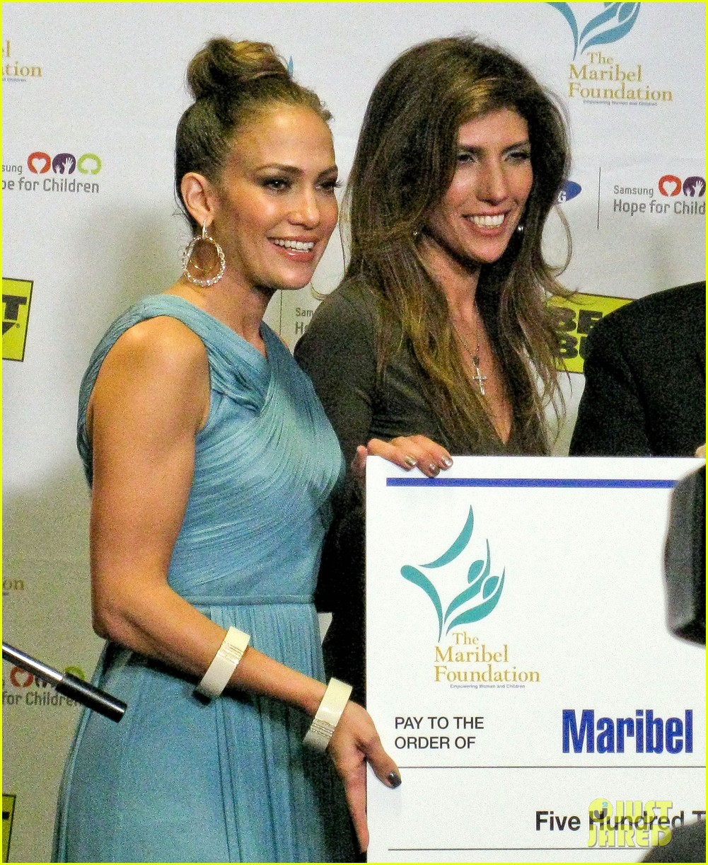Jennifer Lopez: Maribel Foundation Receives $500,000 Pledge!: Photo ...
