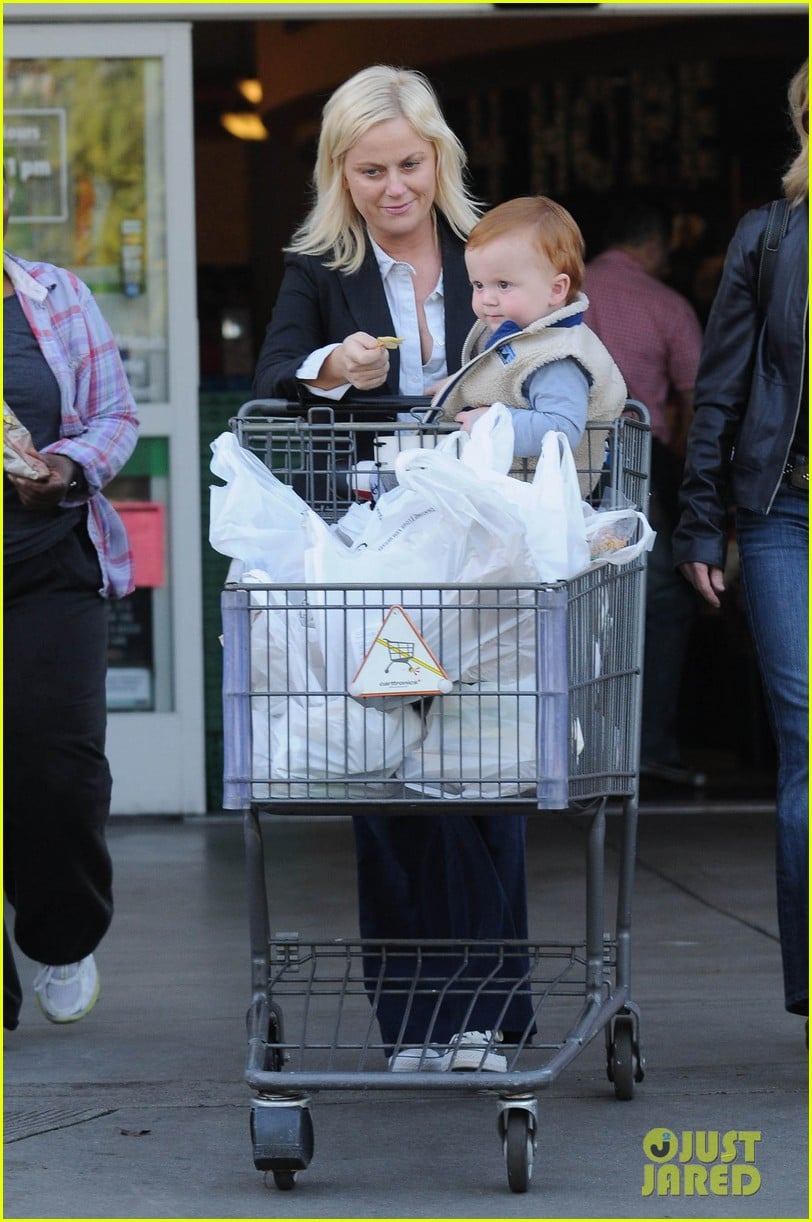 Amy Poehler & Abel: Grocery Shopping!: Photo 2594325 | Abel Arnett, Amy ...