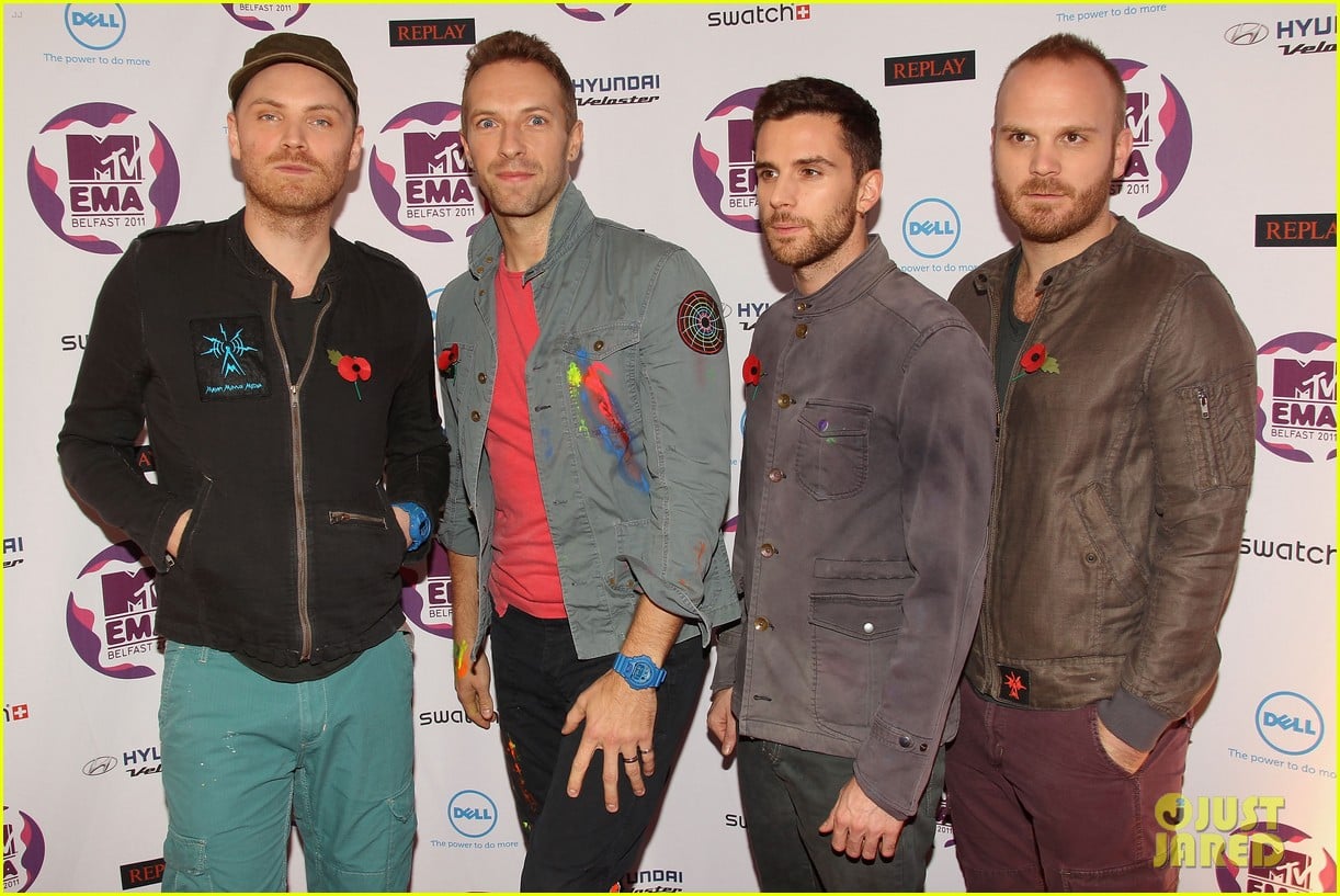 Coldplay: MTV EMAs 2011 Red Carpet & Performance: Photo 2597465 | Coldplay Photos | Just Jared ...