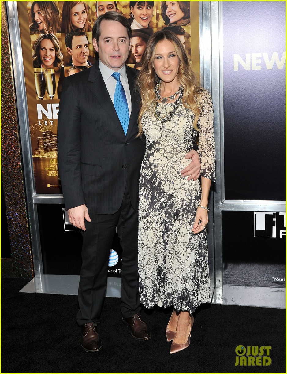 Sarah Jessica Parker: 'NYE' Premiere With Matthew Broderick!: Photo ...
