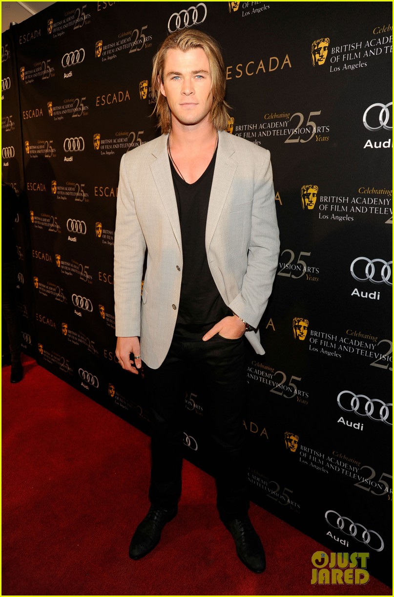 Leo DiCaprio & Chris Hemsworth: BAFTA Tea Time!: Photo 2617763 | Chris ...