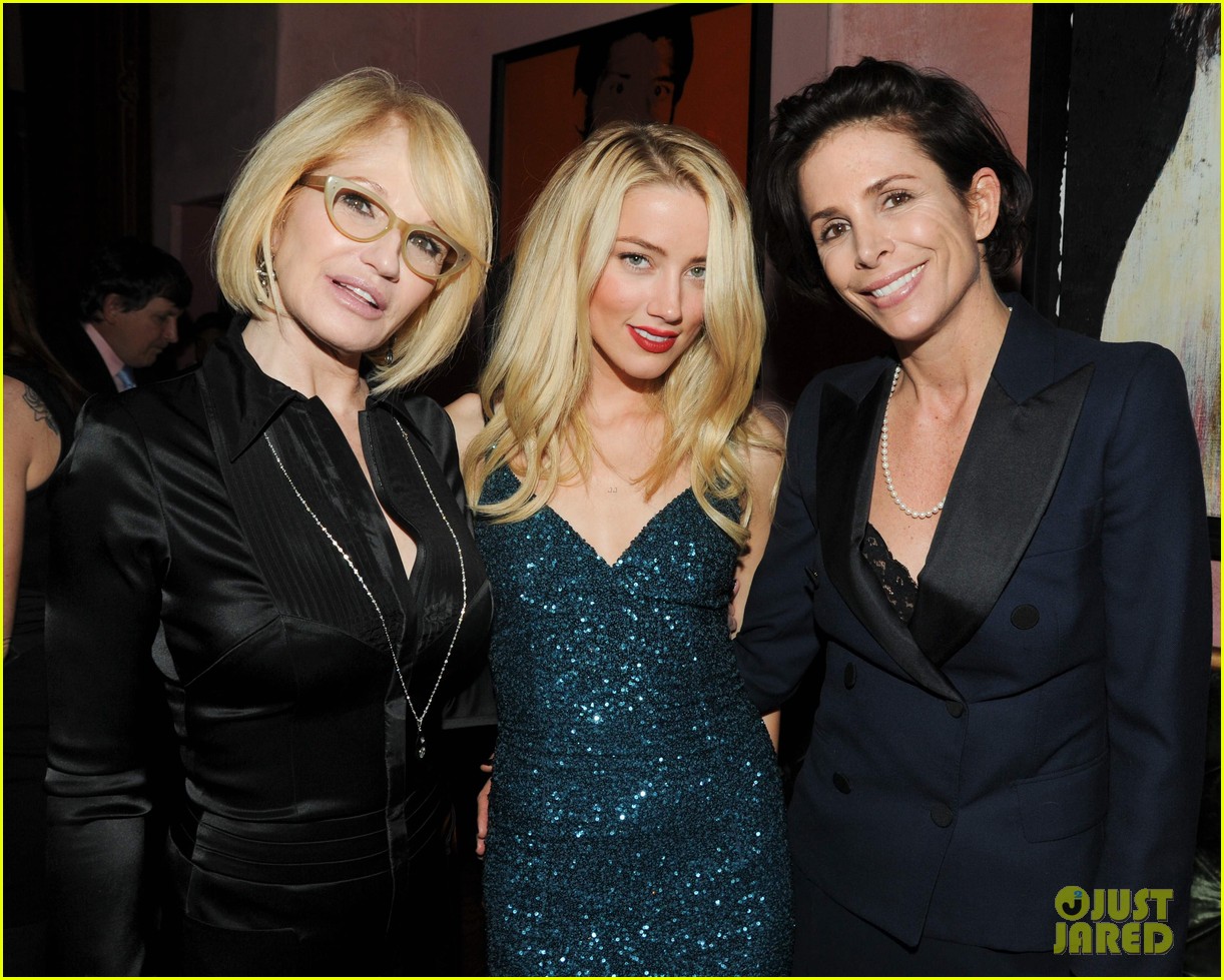 Amber Heard: L'Wren Scott Dinner with Ellen Barkin!: Photo 2631251 ...