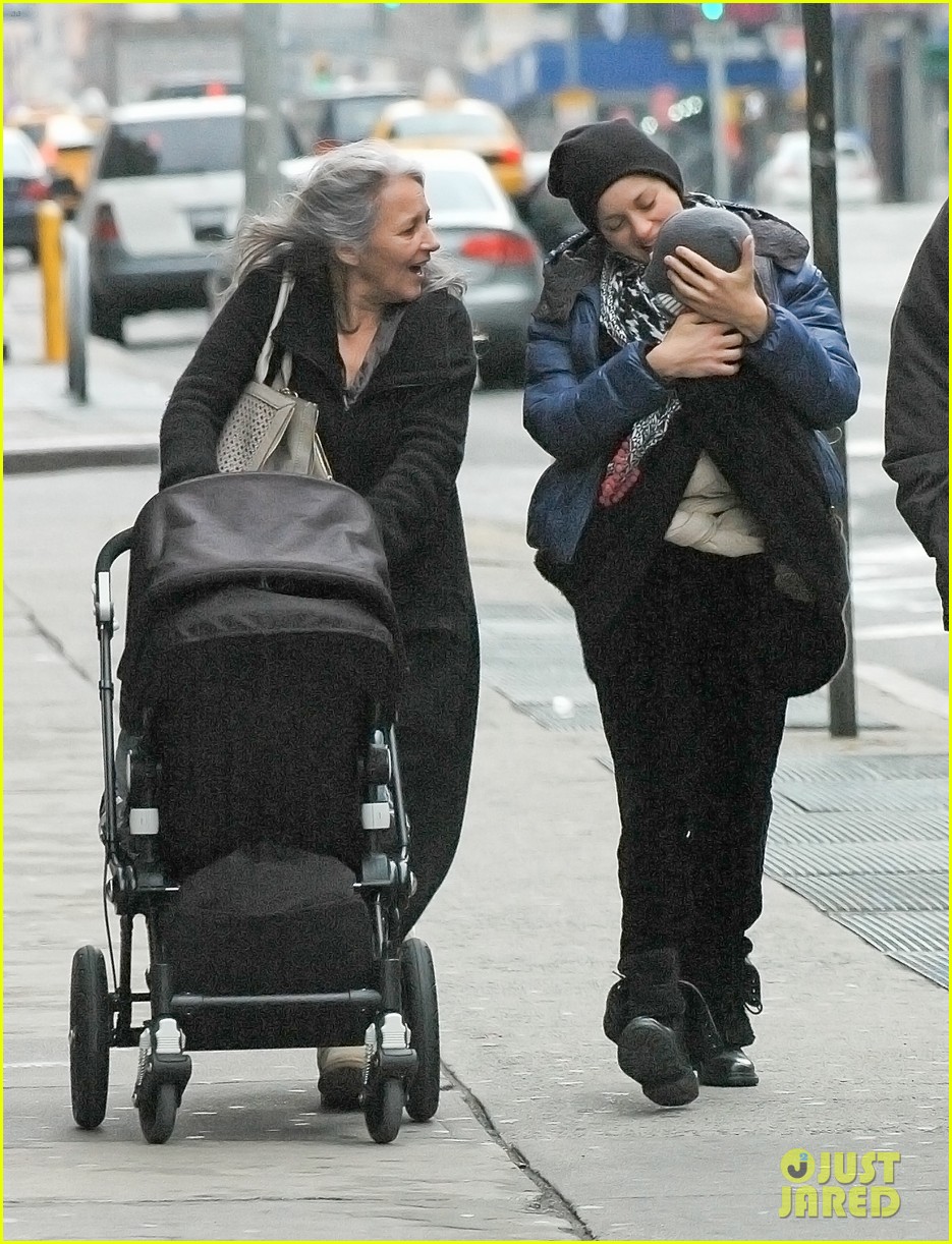 Marion Cotillard & Marcel Walk in NYC: Photo 2627904 | Celebrity Babies ...