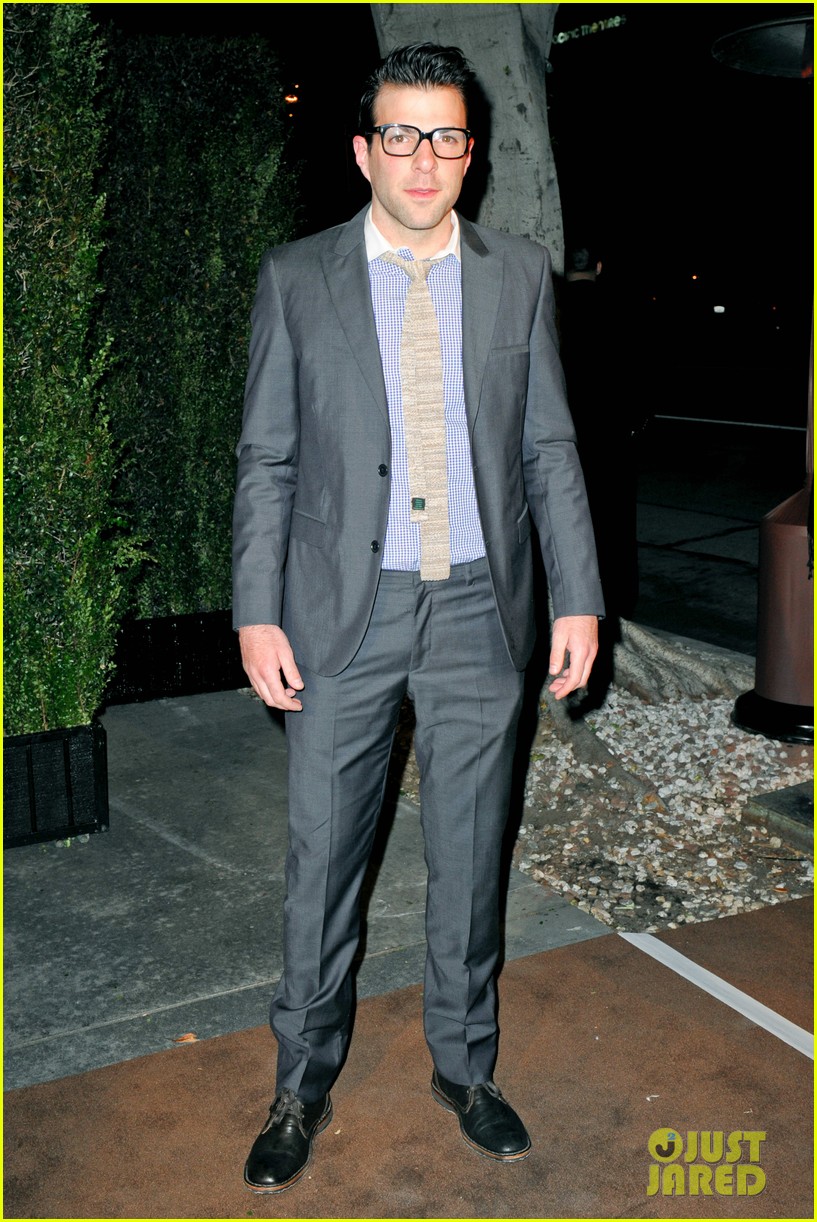 Gaspard Ulliel & Zachary Quinto: Chanel Pre-Oscar Dinner!: Photo ...