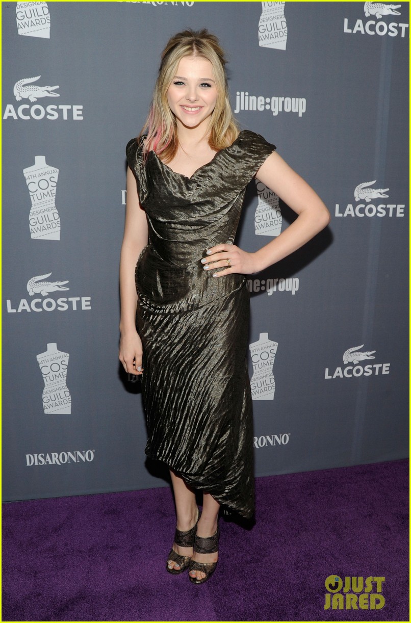 Chloe Moretz: Costume Designers Guild Awards 2012: Photo 2631677 ...