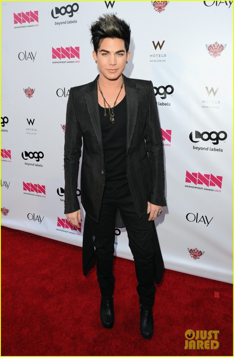 Adam Lambert: Logo's NewNowNext Awards with Sauli Koskinen!: Photo 2645826 | Adam Lambert, Sauli ...