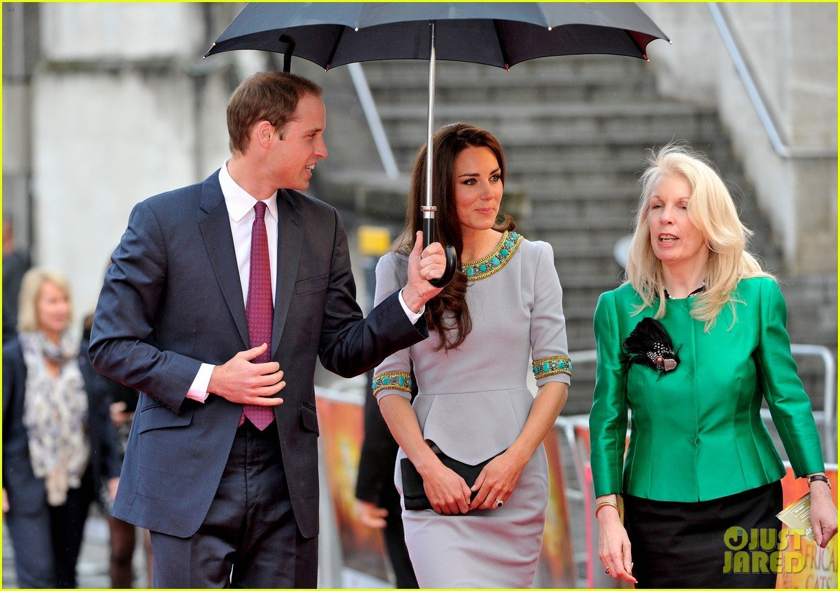 Prince William & Duchess Kate: 'African Cats' Premiere!: Photo 2653636 ...