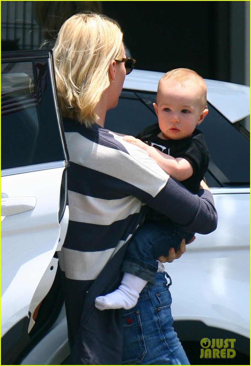 January Jones: West Hollywood with Xander!: Photo 2673042 | Celebrity ...
