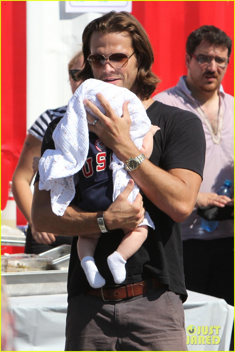 Jared Padalecki: Food Festival with Genevieve & Thomas!: Photo 2694160 ...