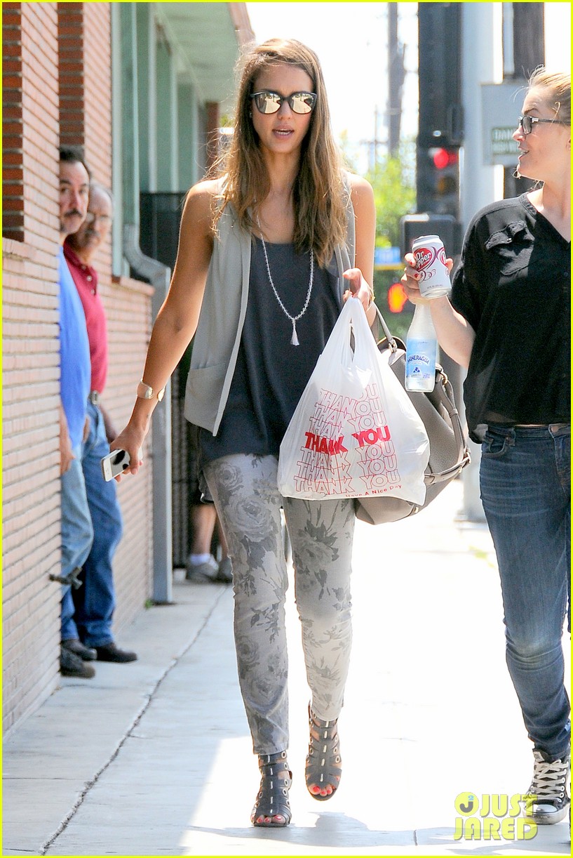 Jessica Alba: Shiny Shades in Santa Monica!: Photo 2706810 | Jessica ...