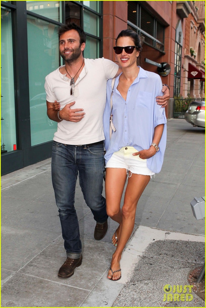 Alessandra Ambrosio: Evening Walk with Jamie Mazur!: Photo 2696570 ...