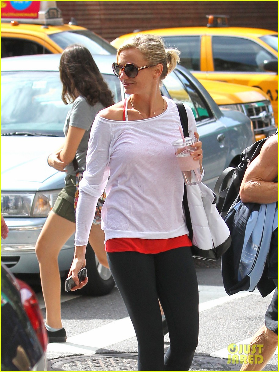 Cameron Diaz: Big Apple Workout!: Photo 2709554 | Cameron Diaz Photos ...
