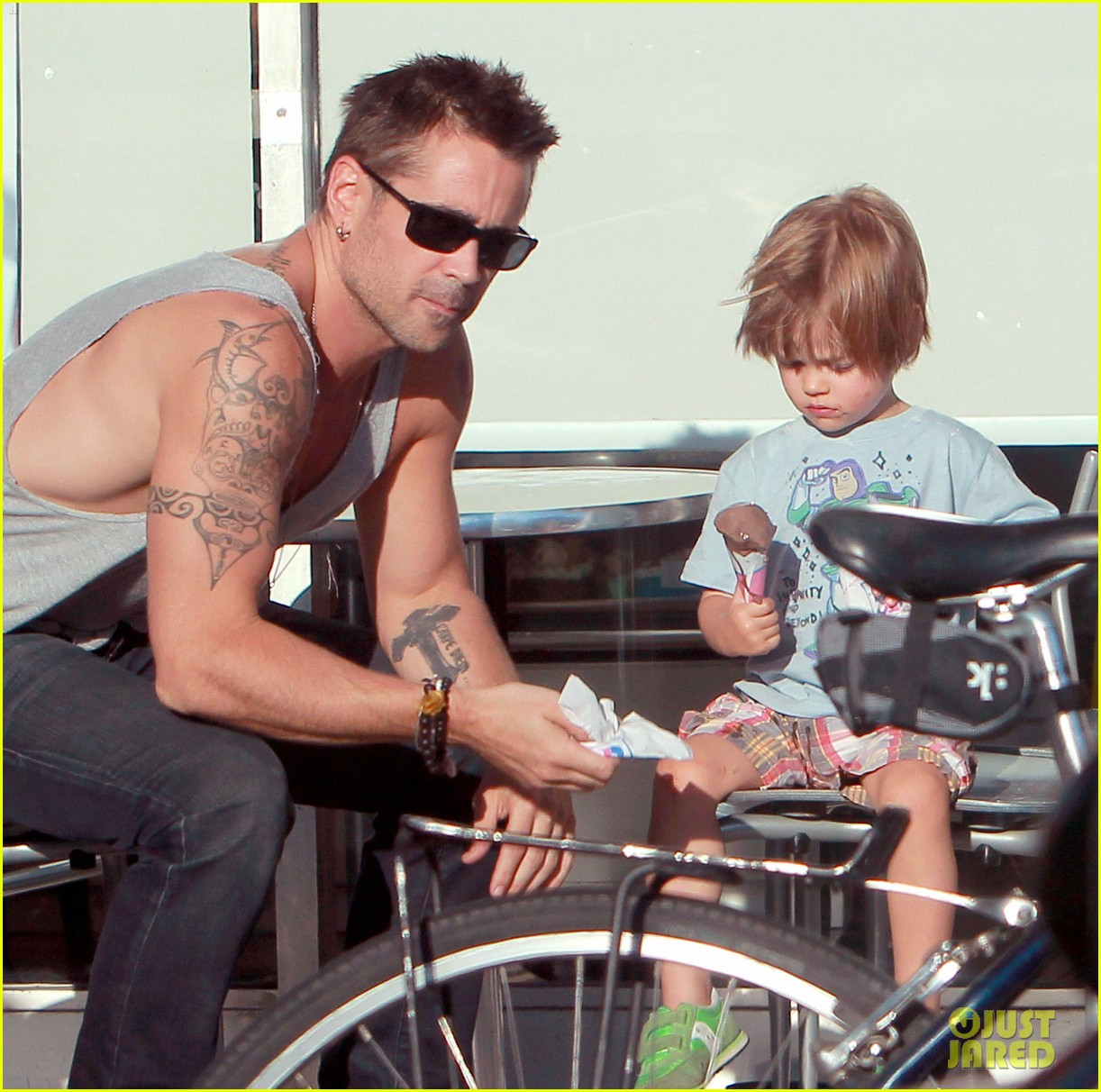 Colin Farrell: Ice Cream with Henry!: Photo 2705762 | Alicja Bachleda ...
