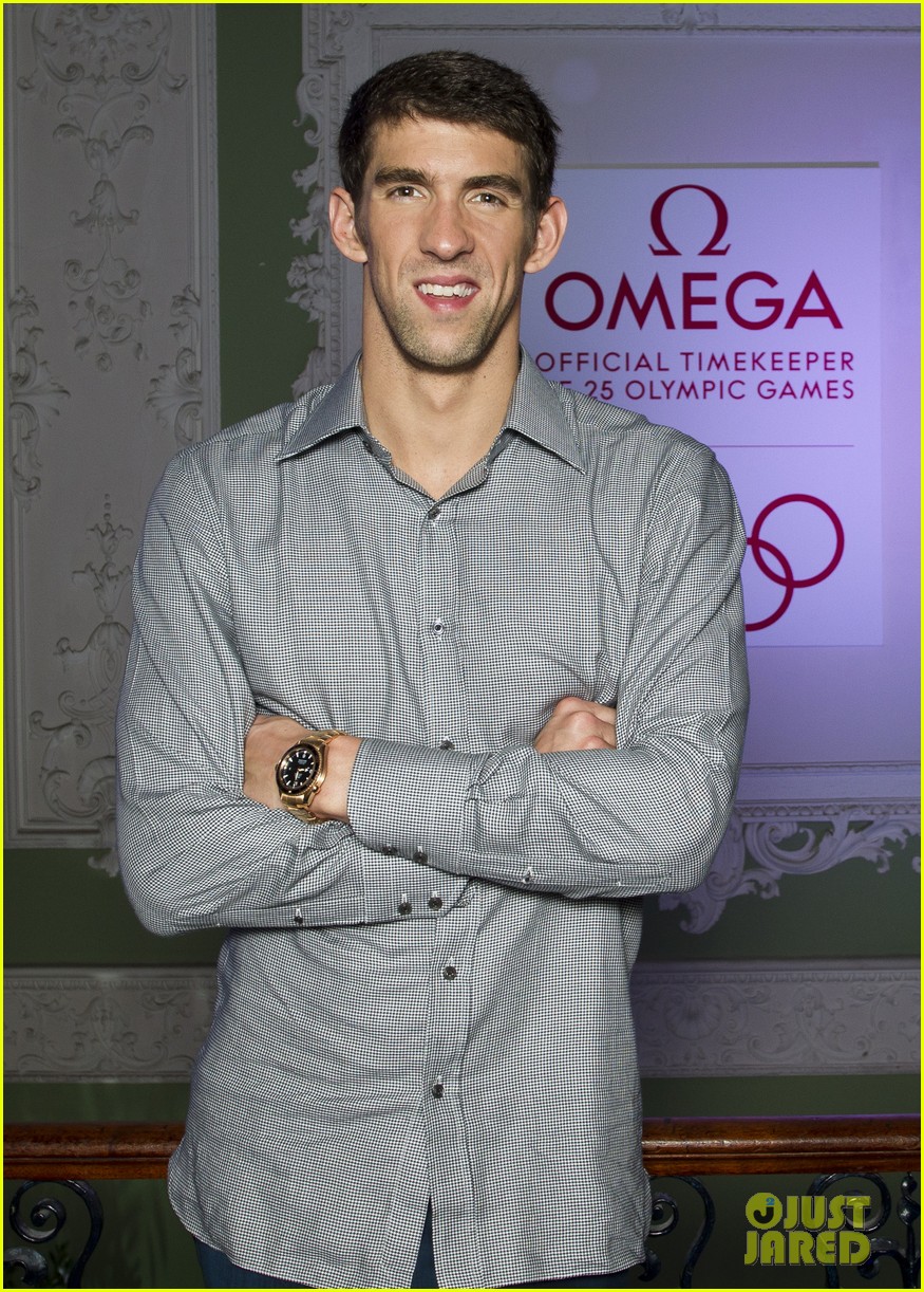 Michael Phelps & Luke Evans: Omega's Spotlight on Swimming!: Photo ...