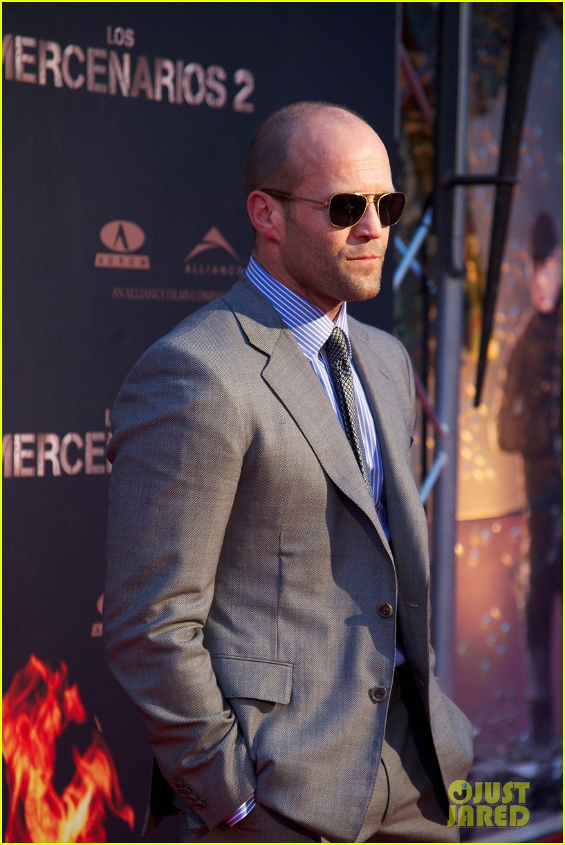 Jason Statham: 'Expendables 2' Madrid Premiere!: Photo 2698891 | Dolph ...