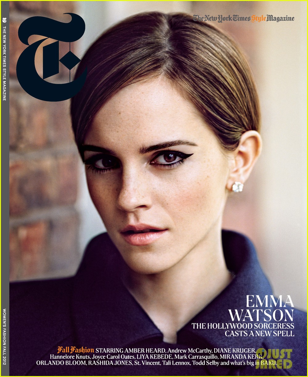 Emma Watson Covers 'T' Magazine Fall 2012: Photo 2703754 | Emma Watson ...