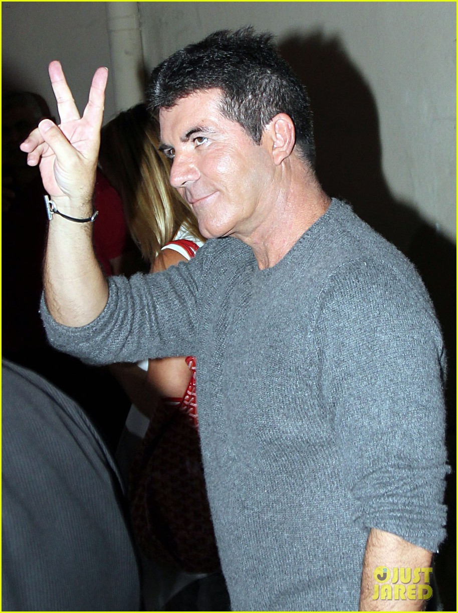 Britney Spears & Simon Cowell: 'Jimmy Kimmel Live' Visit!: Photo ...