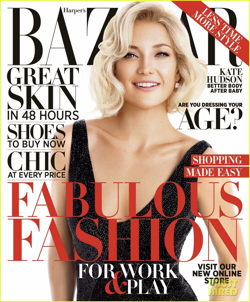 Kate Hudson Covers 'Harper's Bazaar' October 2012: Photo 2720179 | Kate ...