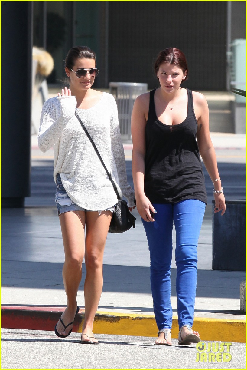 Lea Michele: Goodbye, Tattoo!: Photo 2722371 | Lea Michele Photos ...