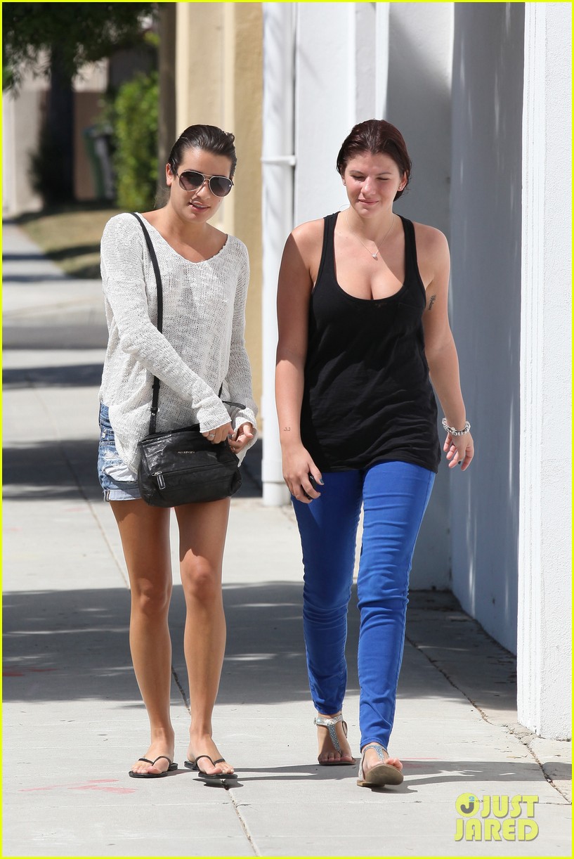 Lea Michele: Goodbye, Tattoo!: Photo 2722379 | Lea Michele Photos ...
