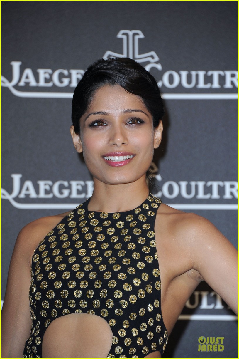 Freida Pinto: Jaeger-LeCoultre Hosted Gala Dinner!: Photo 2714107 ...