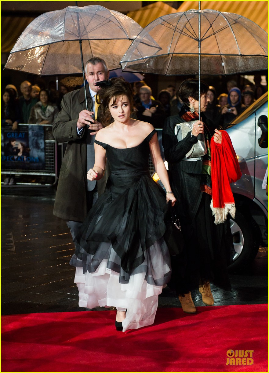 Helena Bonham Carter & Jeremy Irvine: 'Great Expectations' at BFI Film ...